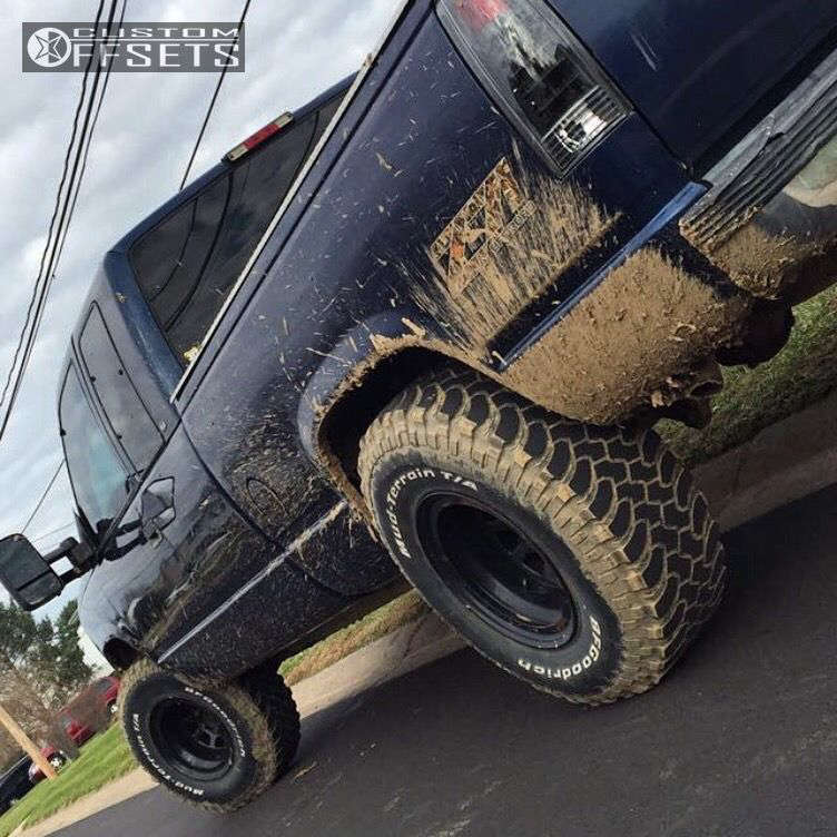 1998 GMC K1500 with 16x10 -38 Pro Comp Series 52 and 315/75R16 ...