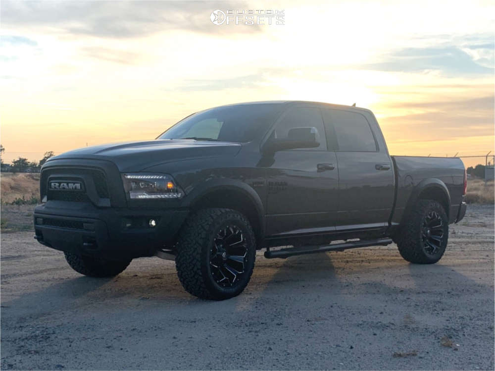 2019 Ram 1500 Classic with 20x10 -18 Fuel Assault and 33/12.5R20 Venom ...