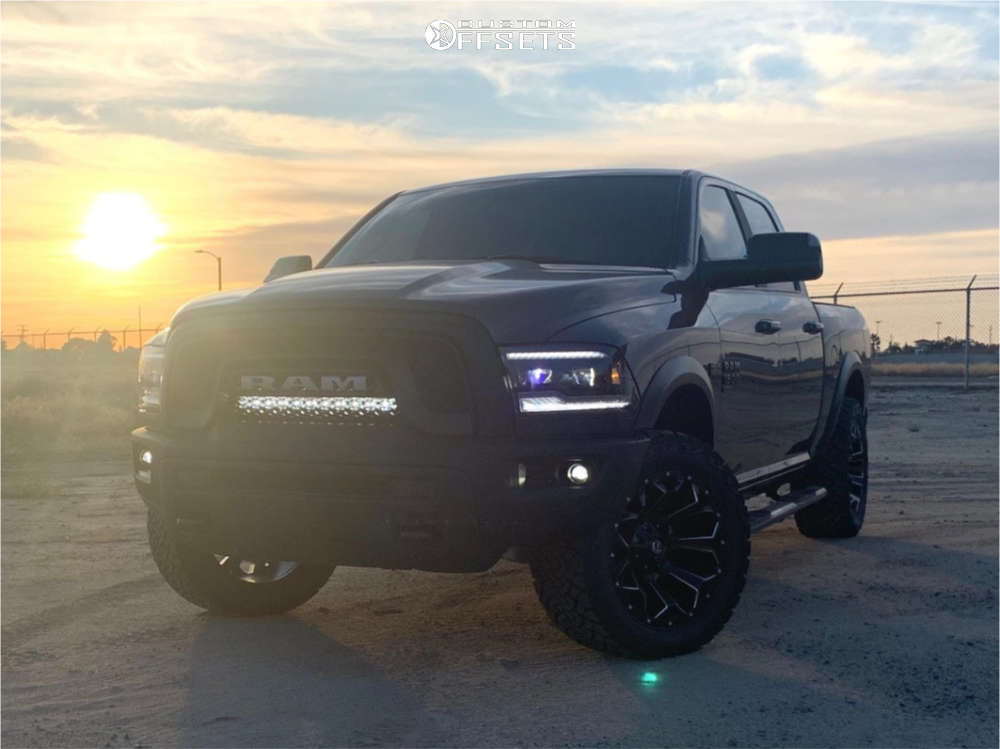 2019 Ram 1500 Classic with 20x10 -18 Fuel Assault and 33/12.5R20 Venom ...