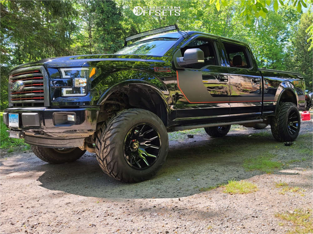 2016 Ford F-150 with 20x12 -51 ARKON OFF-ROAD Roosevelt and 35/12.5R20 ...