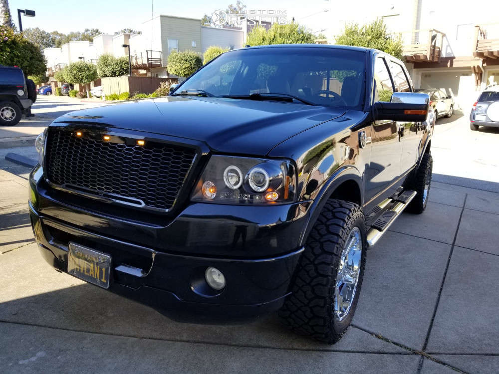 2008 Ford F-150 with 20x10 -24 V-Rock Ambush X and 33/12.5R20 Kenda ...