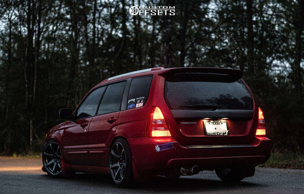 2004 Subaru Forester with 18x9.5 38 Rota Vector Pro and 225/40R18 ...