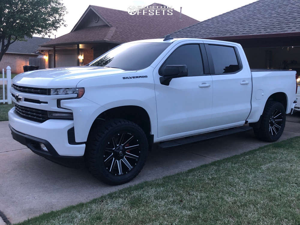 2020 Chevrolet Silverado 1500 with 20x9 1 Fuel Contra and 295/55R20 ...
