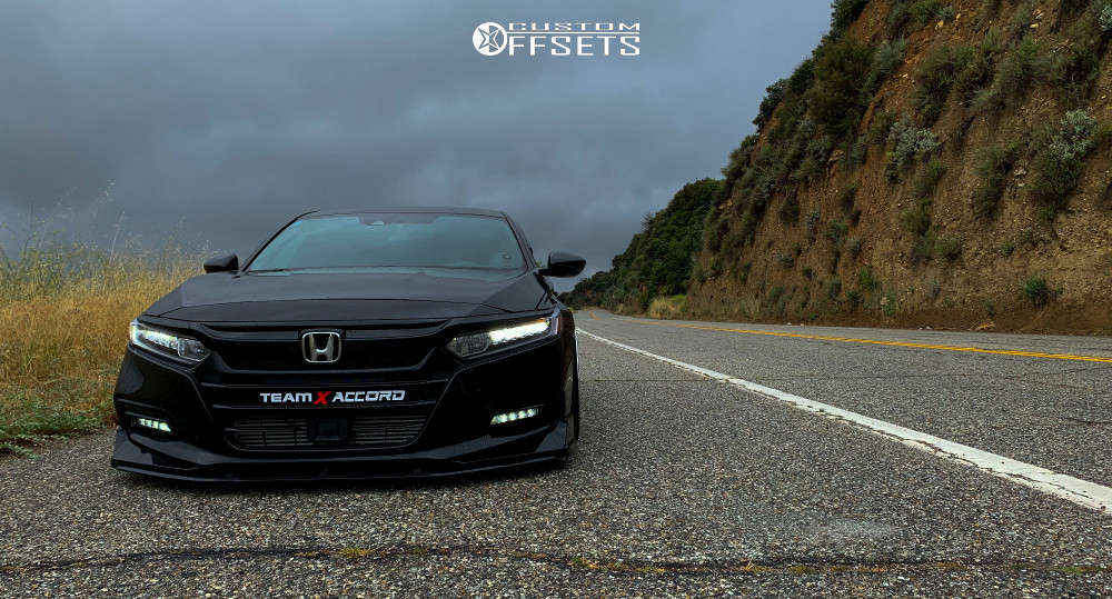 2019 Honda Accord with 19x9.5 35 SSR Executor CV04s and 235/35R19 ...