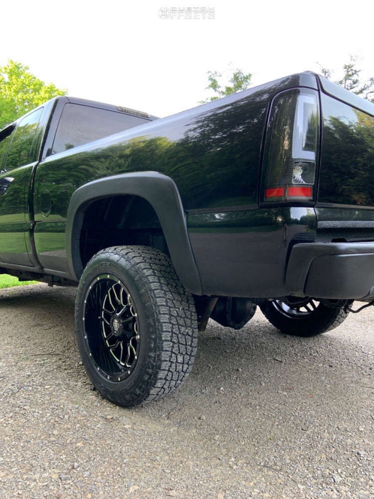 2005 Chevrolet Silverado 2500 HD with 20x10 -24 Pure Grit Ambition and ...