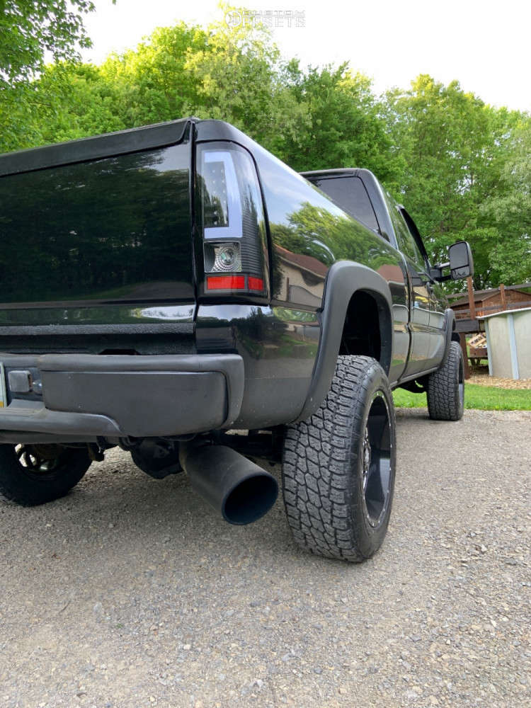 2005 Chevrolet Silverado 2500 HD with 20x10 -24 Pure Grit Ambition and ...