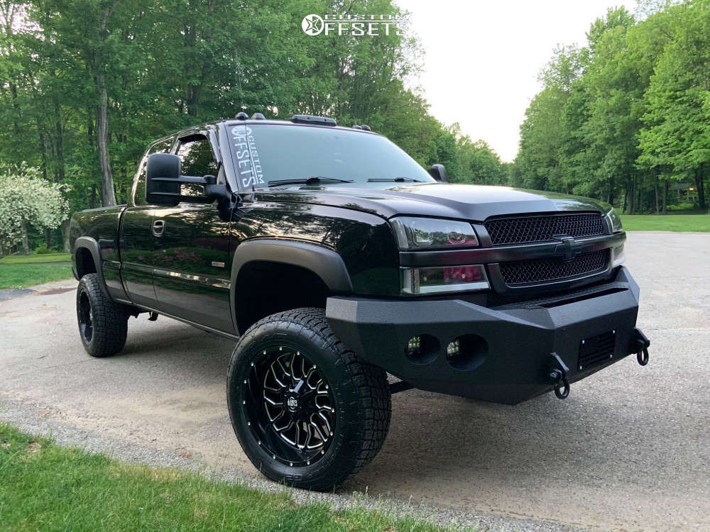 2005 Chevrolet Silverado 2500 HD with 20x10 -24 Pure Grit Ambition and ...