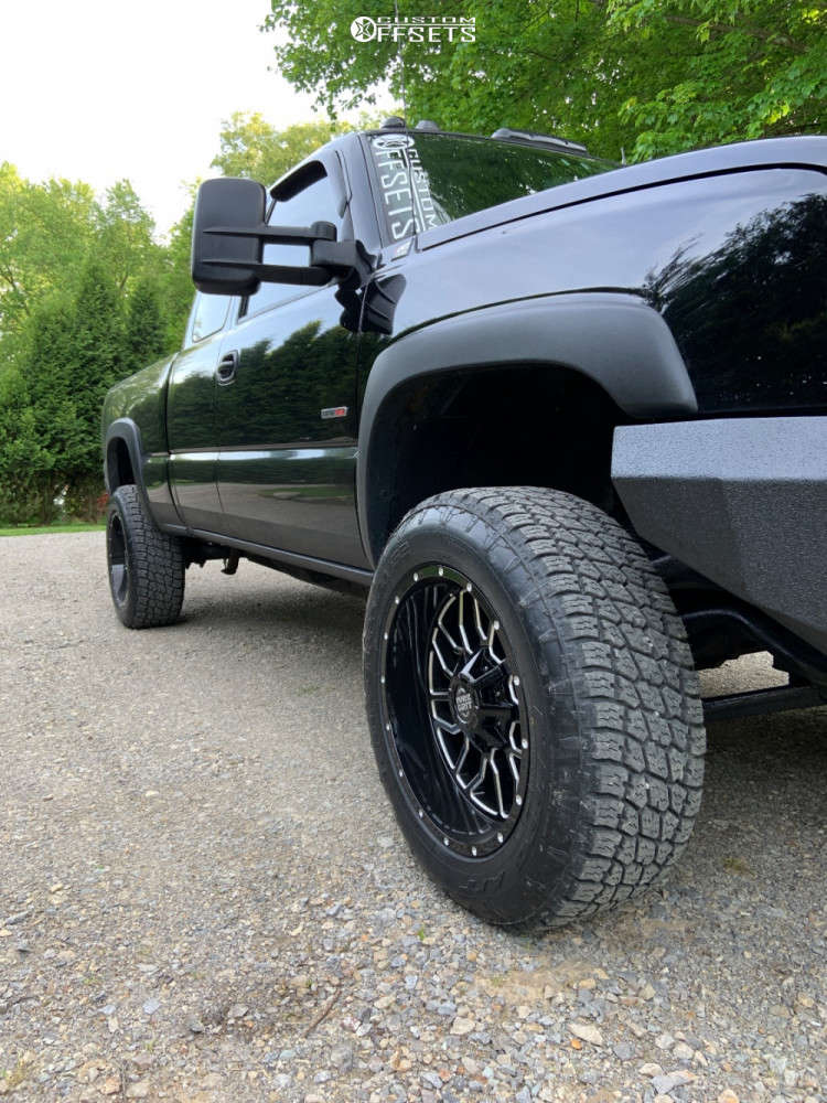2005 Chevrolet Silverado 2500 HD with 20x10 -24 Pure Grit Ambition and ...