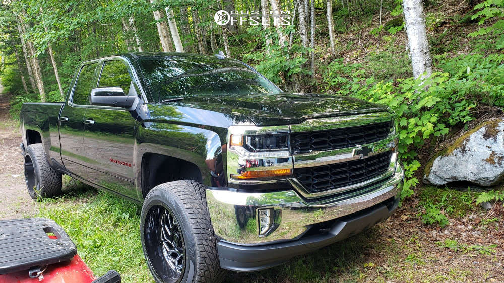 2016 Chevrolet Silverado 1500 with 22x12 -44 Centerline Lt6 and 305 ...