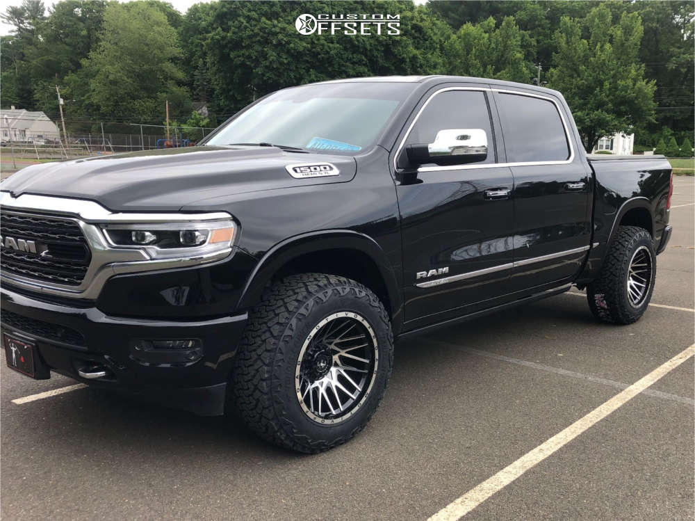 2019 Ram 1500 with 20x12 -44 Motiv Offroad Mutant and 35/12.5R20 Venom ...