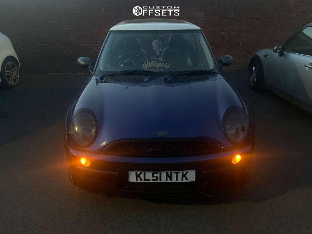 2002 Mini Cooper with 16x8.25 0 XXR 527 and 205/55R16 Black Lion ...