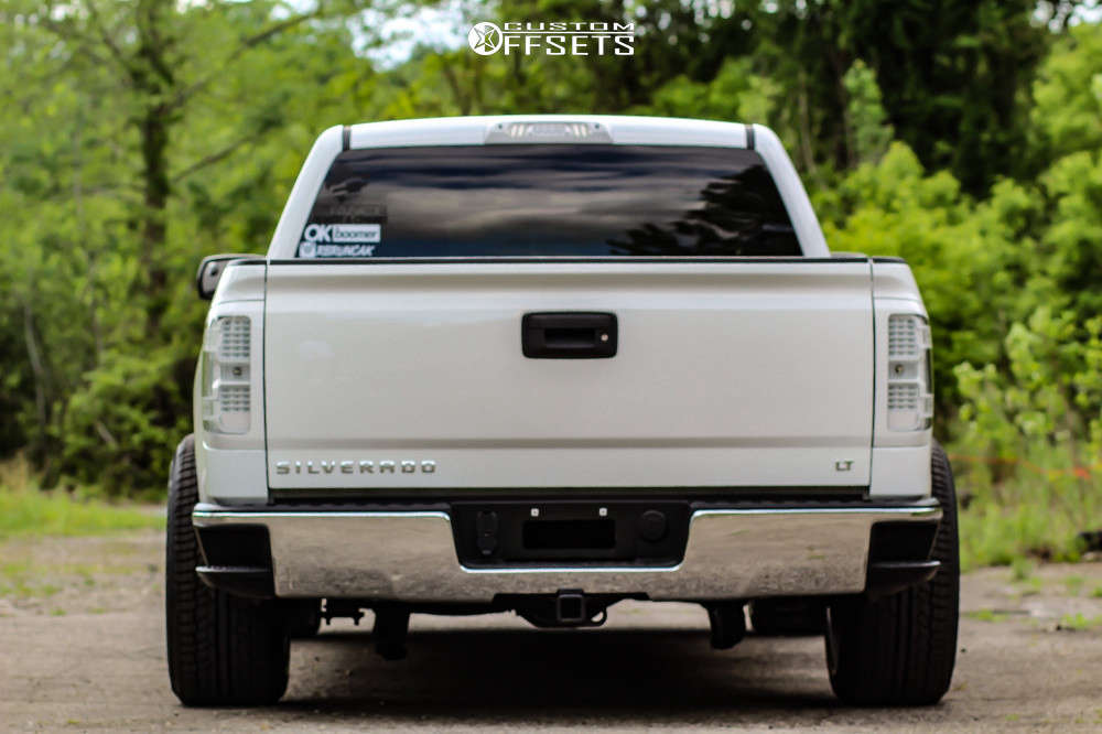2016 Chevrolet Silverado 1500 with 22x12 -55 American Force Sprint Cc ...