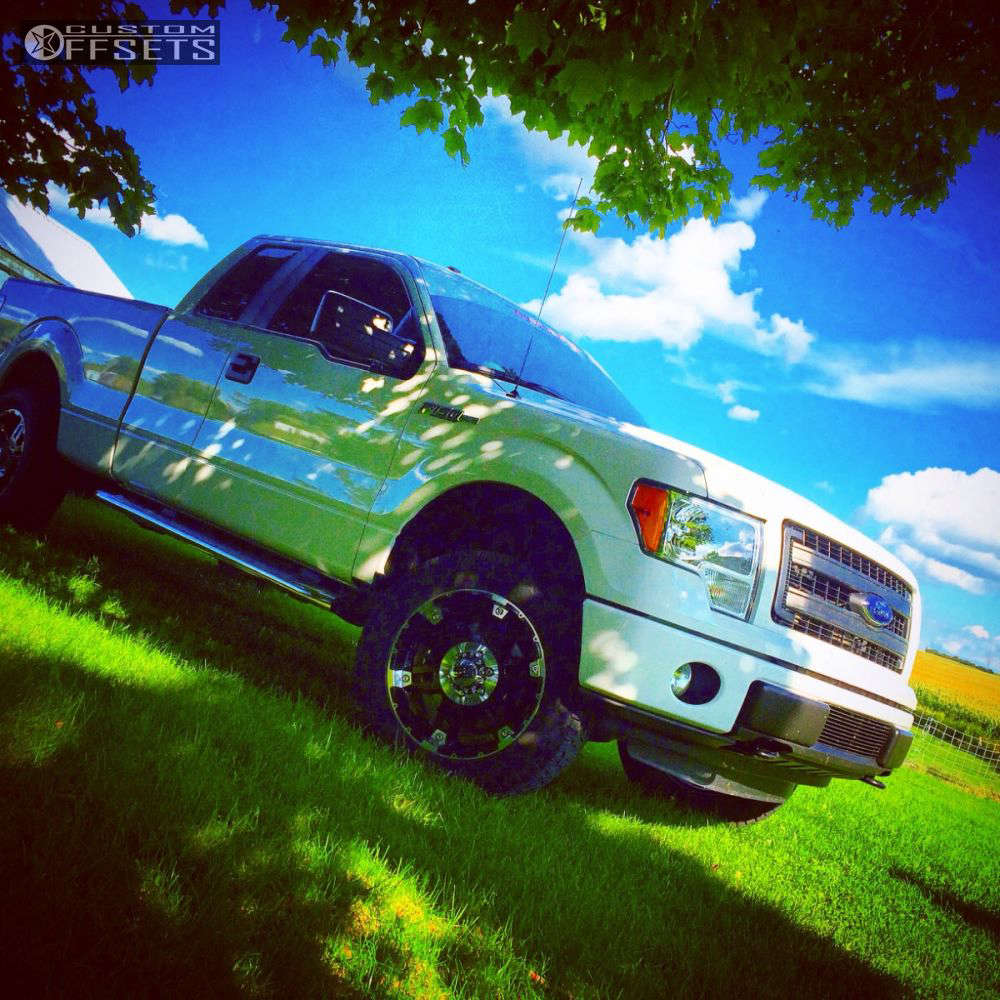 2013 Ford F-150 with 20x8.5 18 XD Spy and 285/55R20 Hankook Dynapro AT ...
