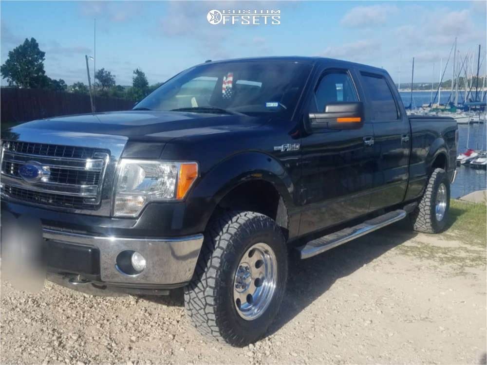 2013 Ford F-150 with 17x9 -12 Ultra 164 and 285/70R17 Nitto Ridge ...
