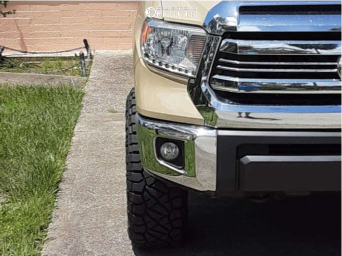 2017 Toyota Tundra with 18x9 20 Fuel Tactic and 295/70R18 Nitto Ridge ...