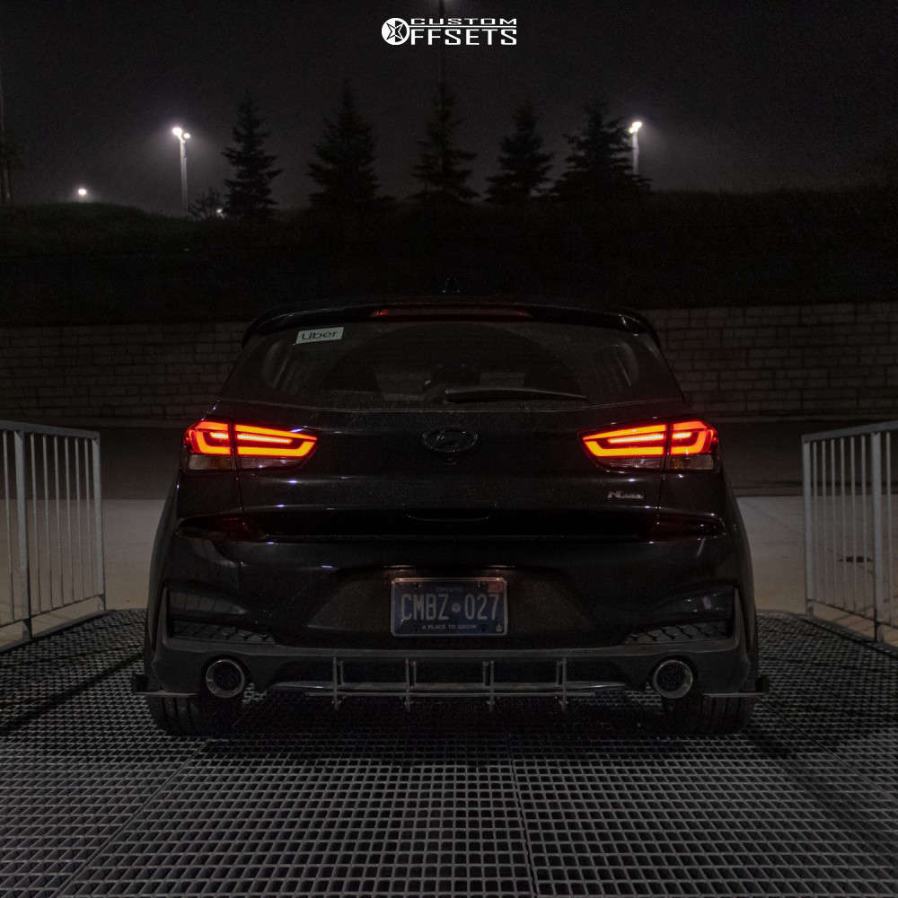 2020 Hyundai Elantra GT with 19x8.5 35 Rotiform Buc and 225/35R19 ...