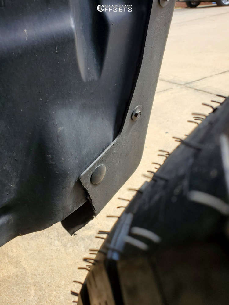 2019 Ram 1500 with 20x10 -24 Vision Rebel and 35/12.5R20 AMP Pro At and ...