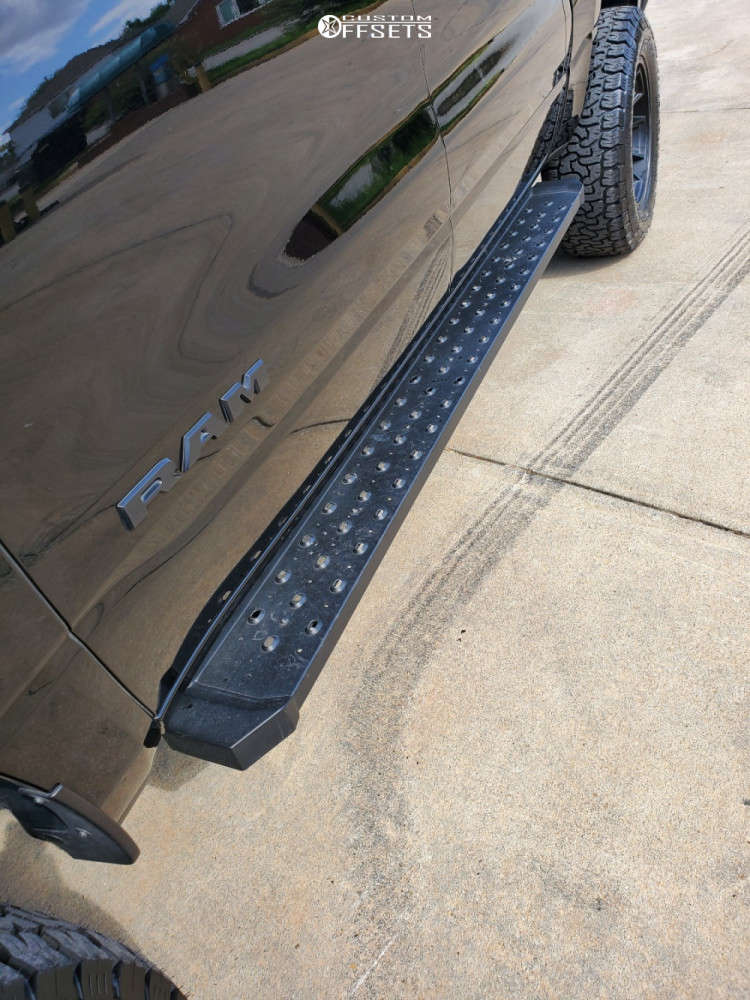 2019 Ram 1500 with 20x10 -24 Vision Rebel and 35/12.5R20 AMP Pro At and ...