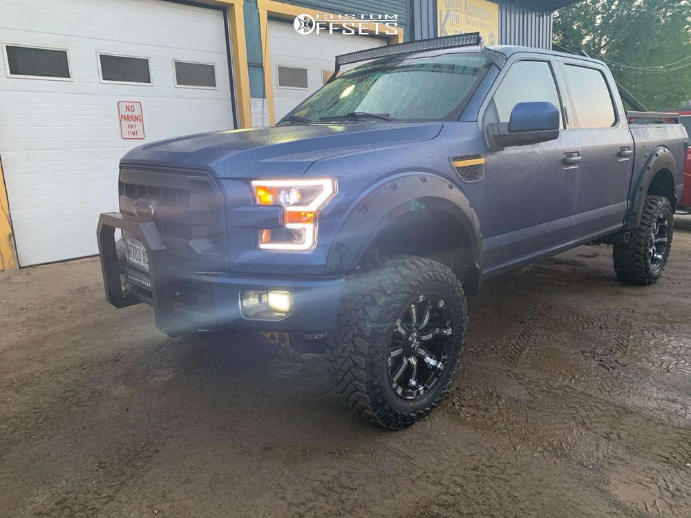 2015 Ford F-150 with 20x9 -25 RBP 94R and 35/12.5R20 Yokohama Geolandar ...