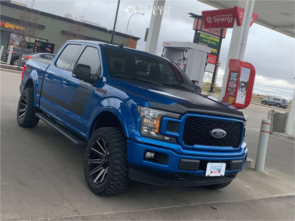 2019 Ford F-150 with 20x10 -18 Fuel Contra and 33/12.5R20 Road Force ...