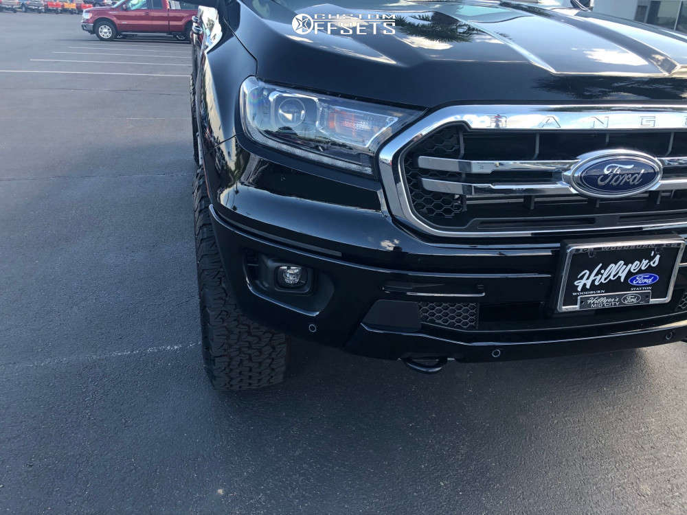 2019 Ford Ranger with 17x9 20 Fuel Hostage Iii and 285/70R17 BFGoodrich ...