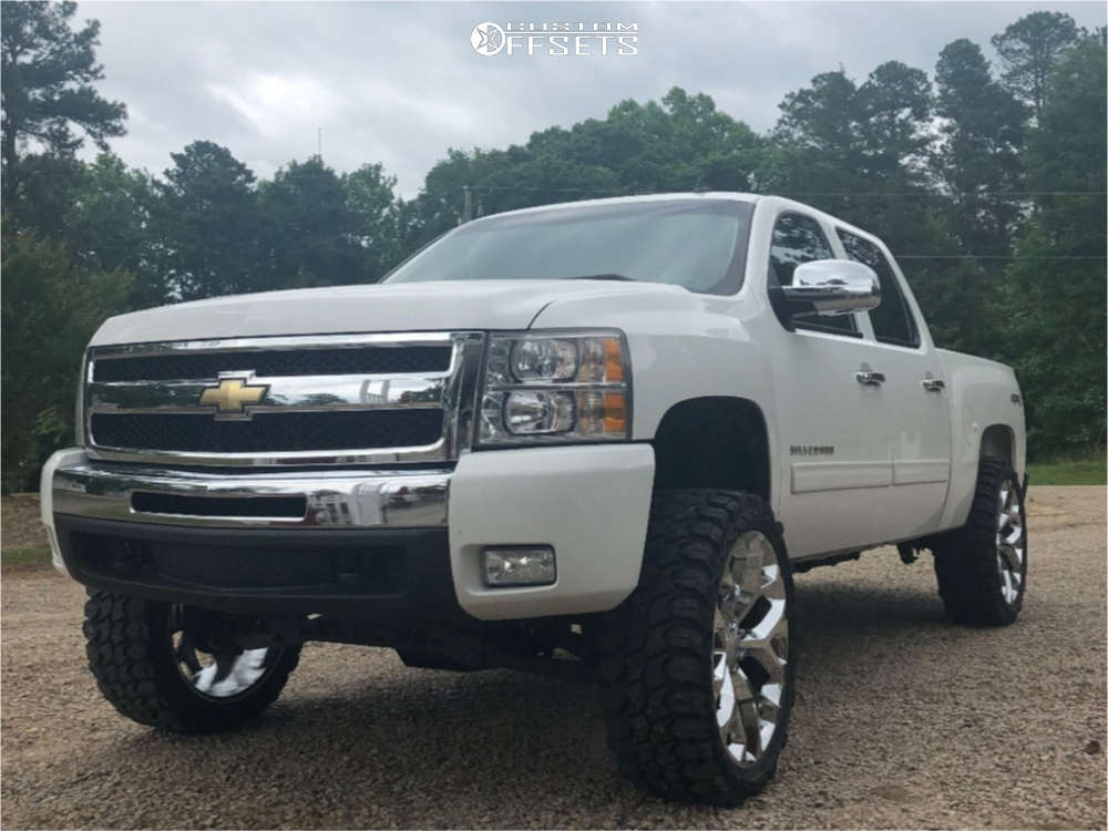 2011 Chevrolet Silverado 1500 with 24x10 31 OE Performance 176 and 35/ ...