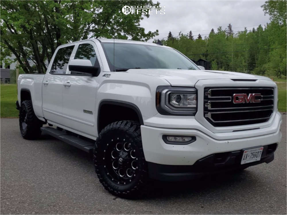 2018 GMC Sierra 1500 with 18x9 -12 Fuel Revolver and 33/12.5R18 Toyo ...