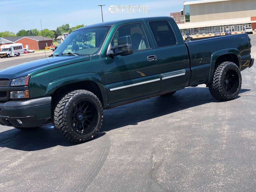 2005 Chevrolet Silverado 1500 with 20x12 -44 Motiv Offroad Magnus and ...
