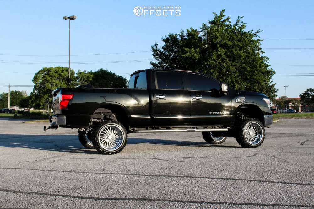 2018 Nissan Titan XD with 22x12 -44 Stealth Forged Ruger and 33/12.5R22 ...