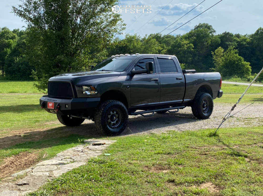 2017 Ram 2500 with 18x9 0 Fuel Trophy and 35/12.5R18 Toyo Tires Open ...