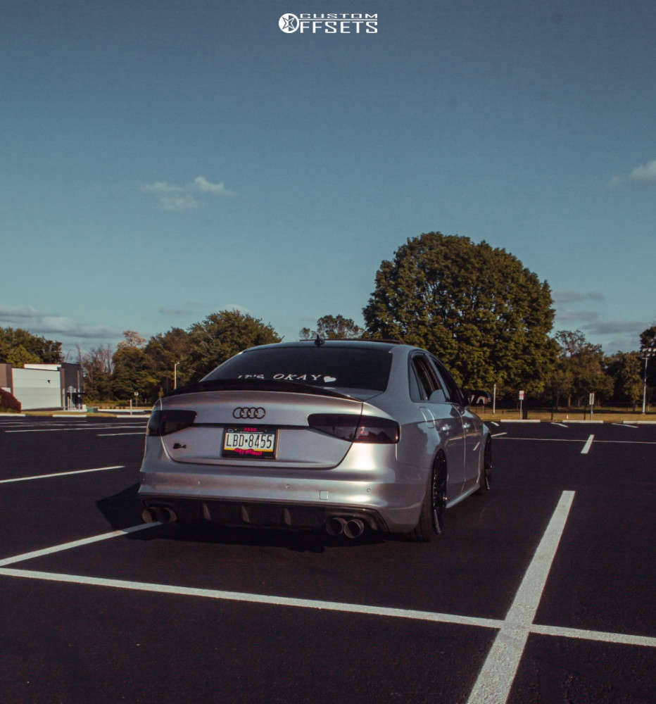 2016 Audi S4 with 19x10 35 Rotiform Kps and 225/35R19 Achilles Atr ...