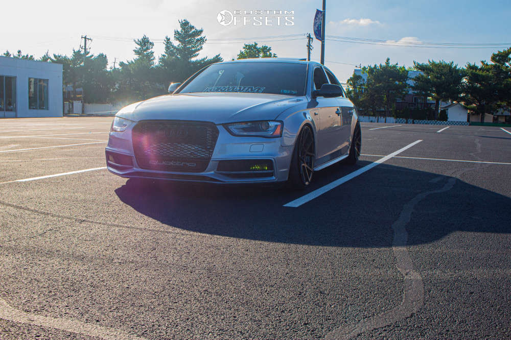 2016 Audi S4 with 19x10 35 Rotiform Kps and 225/35R19 Achilles Atr ...