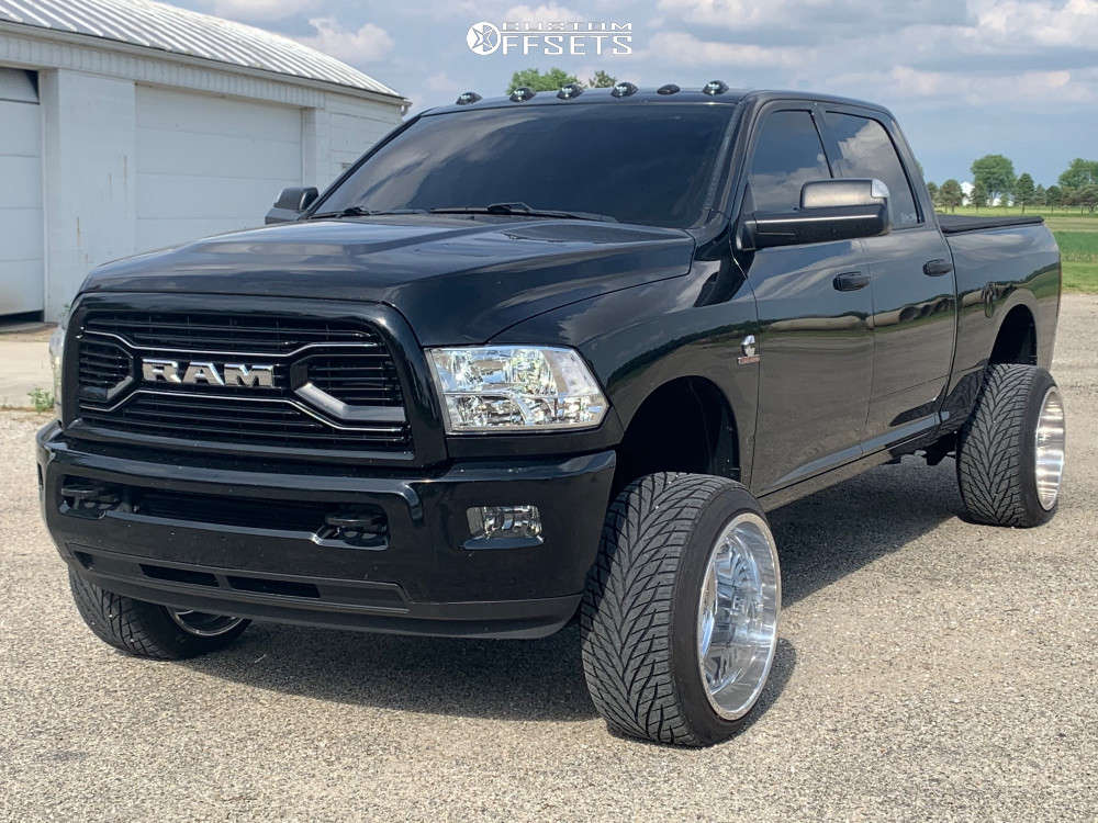 2017 Ram 2500 with 22x14 -76 Fuel Forged FF30 and 305/40R22 Toyo Tires ...