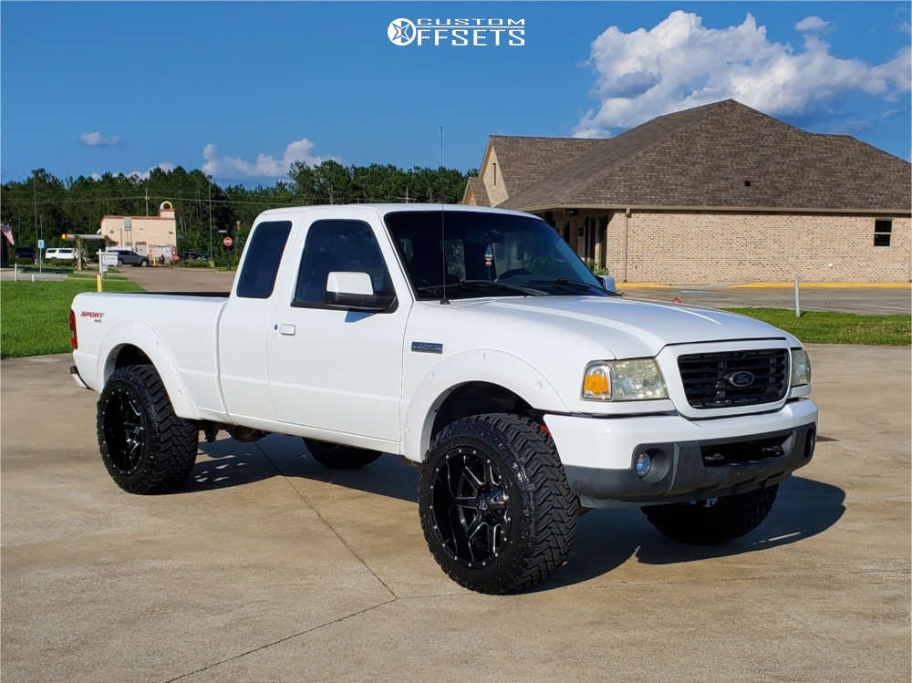 2008 Ford Ranger with 20x12 -44 Fuel Maverick D610 and 33/12.5R20 ...
