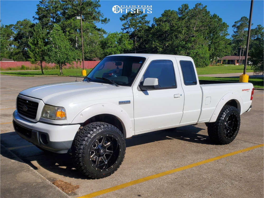 2008 Ford Ranger with 20x12 -44 Fuel Maverick D610 and 33/12.5R20 ...