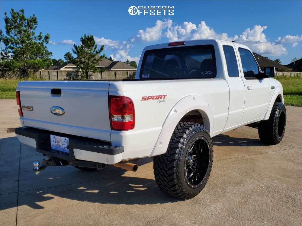 2008 Ford Ranger with 20x12 -44 Fuel Maverick D610 and 33/12.5R20 ...