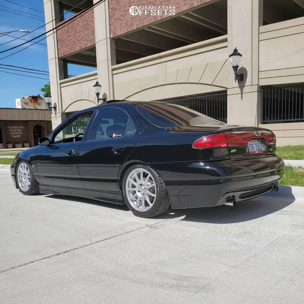1999 Ford Contour with 17x7 40 Maxxim Winner and 215/45R17 Kenda KR20 ...