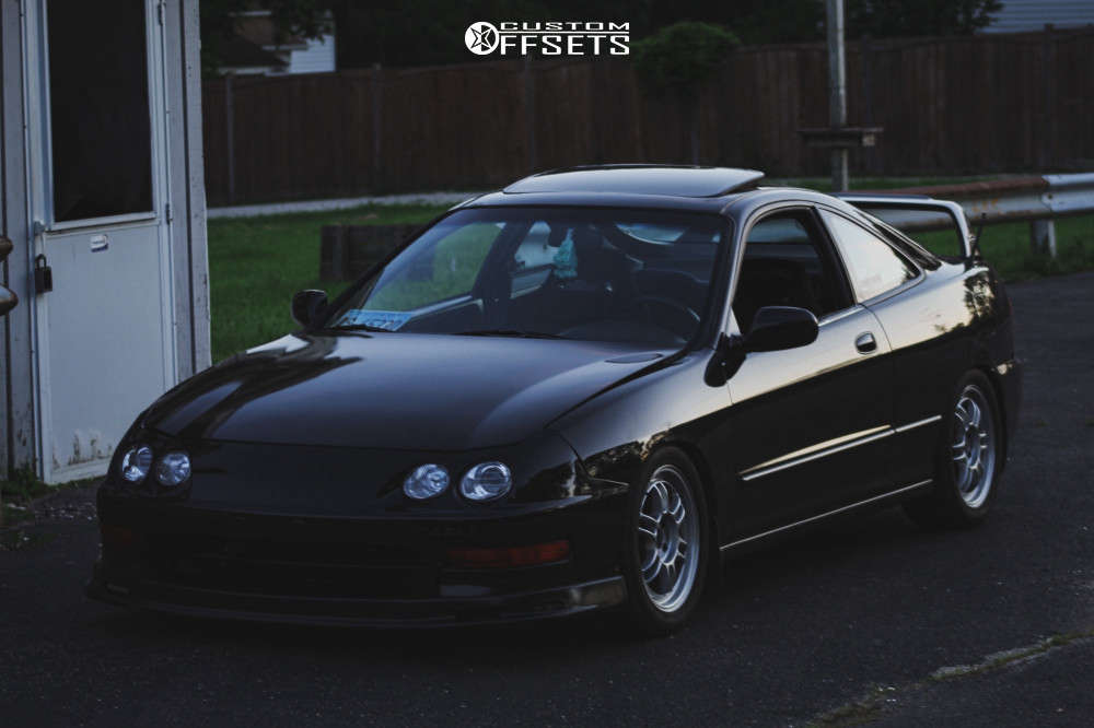 1996 Acura Integra with 16x7 35 Enkei RPF1 and 205/50R16 Federal 595 Rs ...