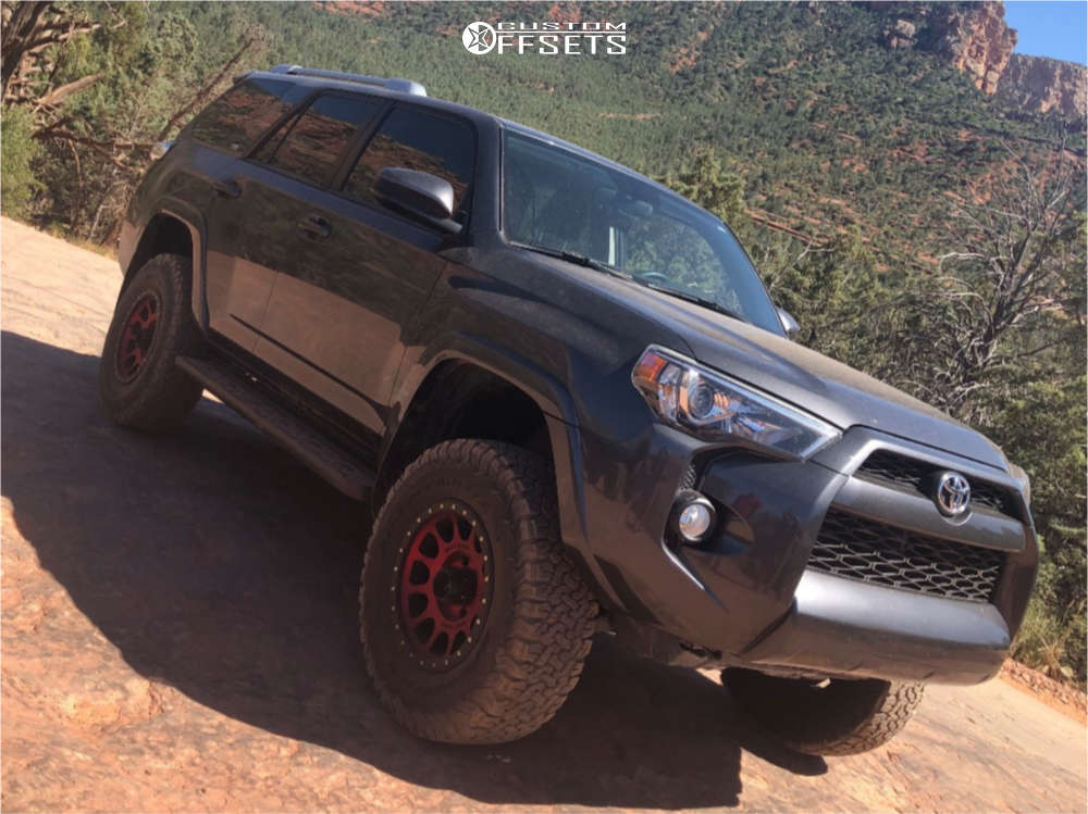 2018 Toyota 4Runner with 17x8.5 Method Nv and 285/70R17 BFGoodrich All ...