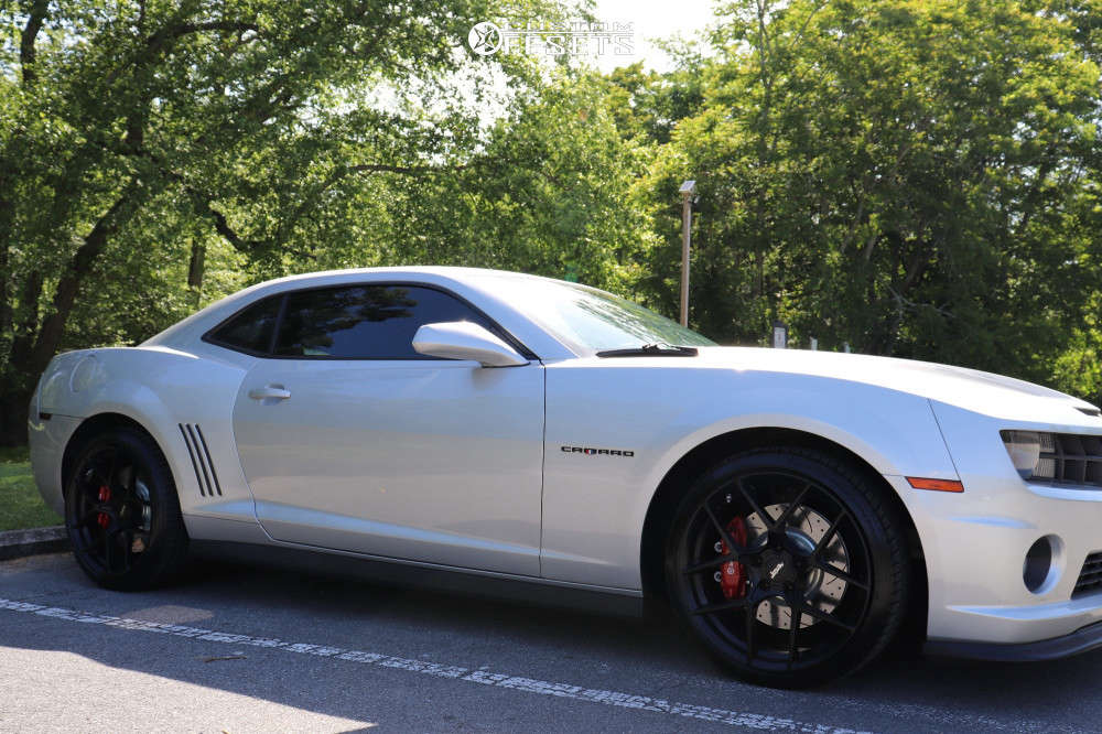 2011 Chevrolet Camaro with 20x9 20 American Racing Crossfire and 245 ...