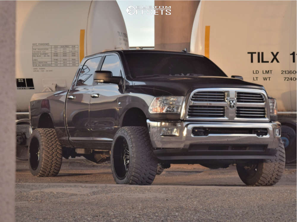 2018 Ram 2500 with 22x14 -81 ARKON OFF-ROAD Alexander and 355/40R22 ...