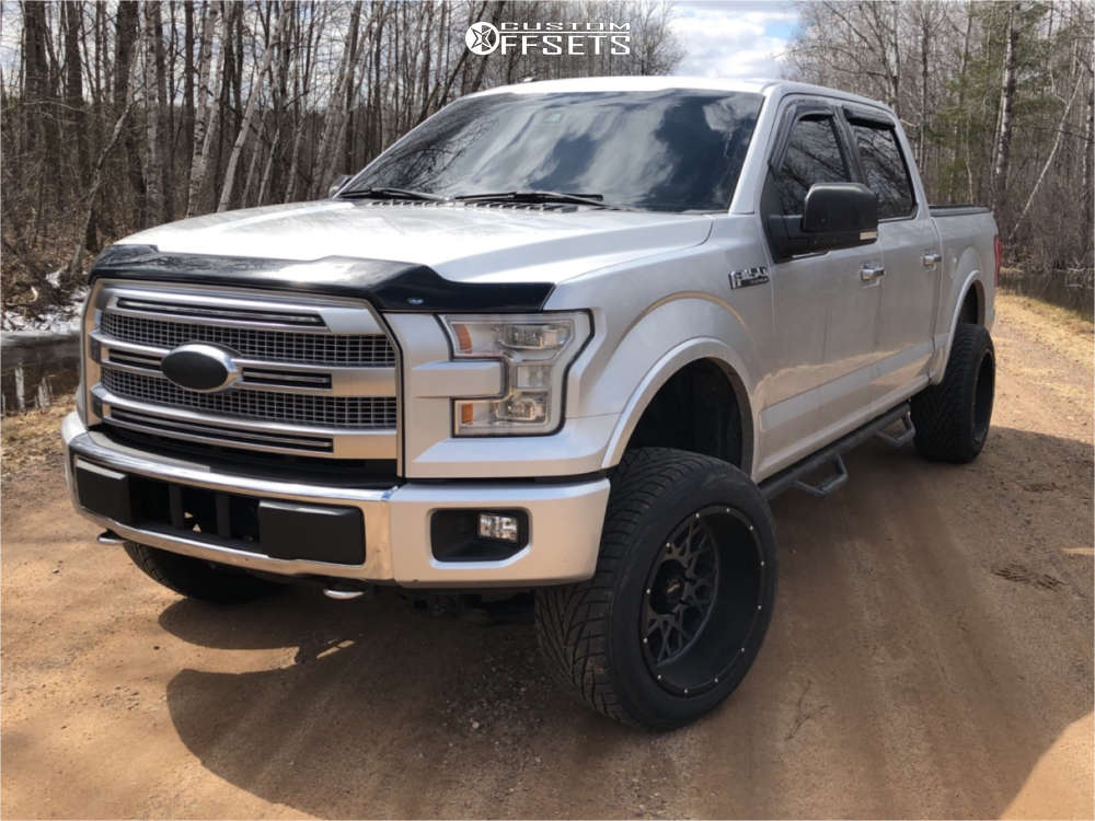 2016 Ford F-150 with 20x12 -51 Vision Rocker and 305/50R20 Toyo Tires ...