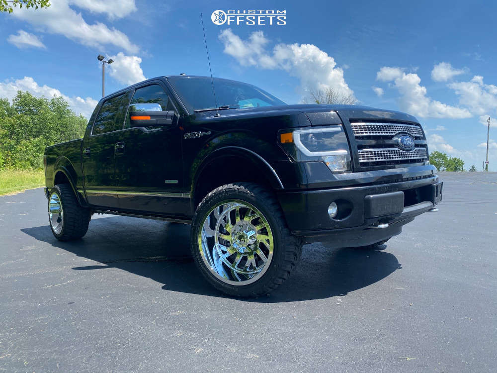 2012 Ford F-150 with 22x12 -44 RBP 65r and 33/12.5R22 Linglong ...