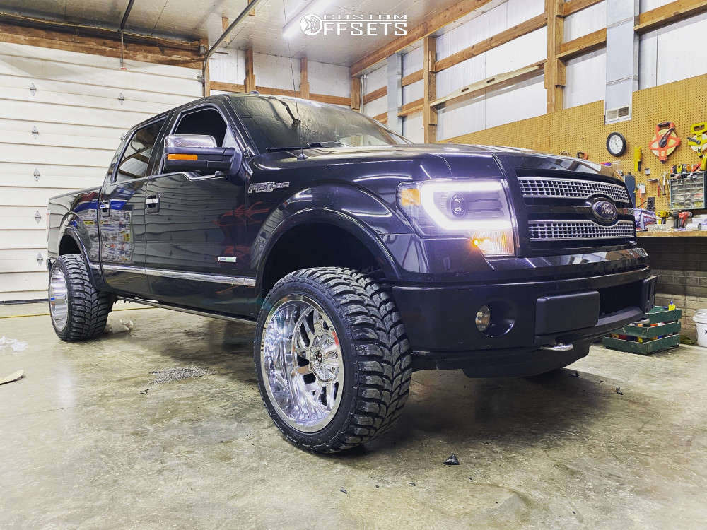 2012 Ford F-150 with 22x12 -44 RBP 65r and 33/12.5R22 Linglong ...