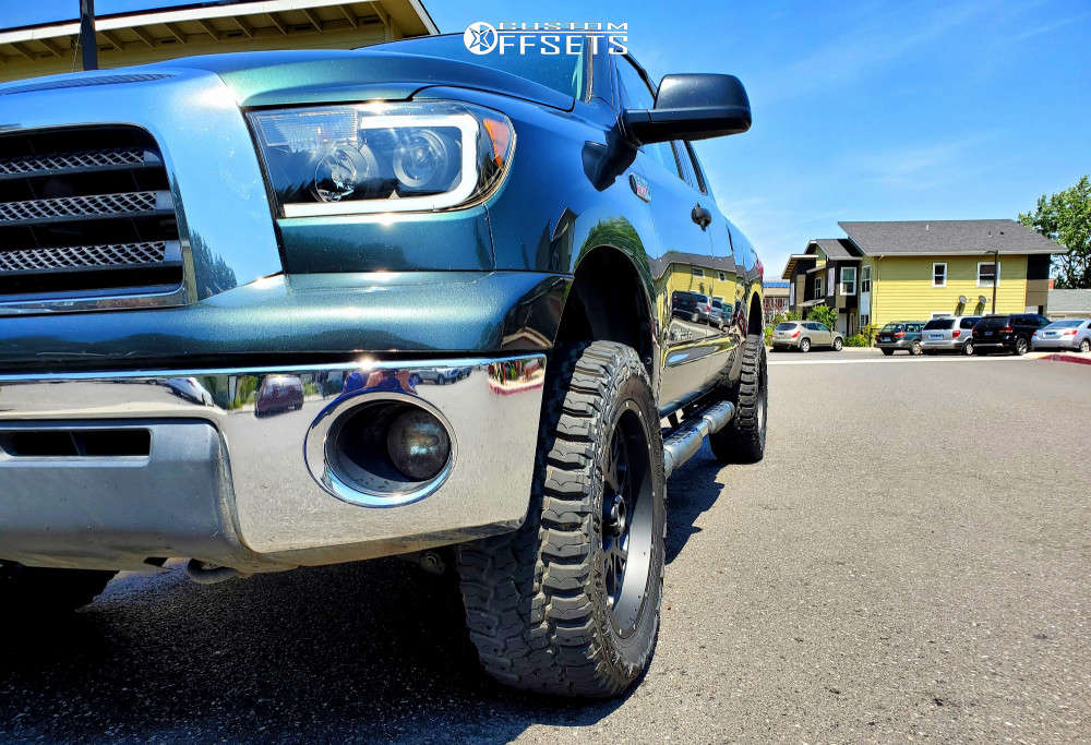 2008 Toyota Tundra with 20x9 12 Vision Rocker and 33/12.5R20 Thunderer ...