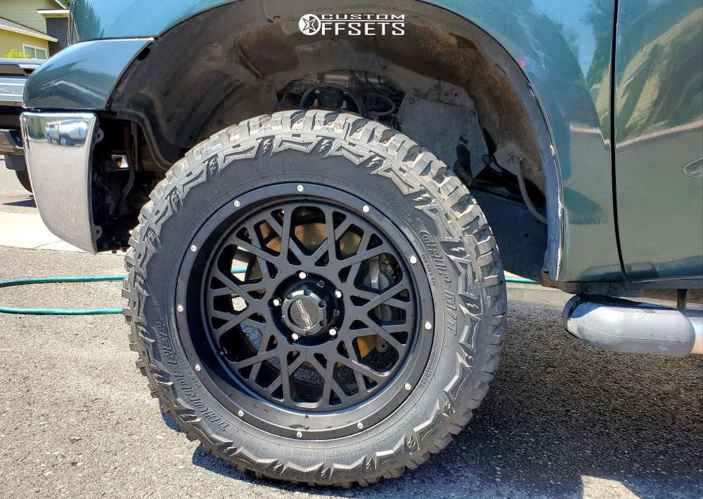 2008 Toyota Tundra with 20x9 12 Vision Rocker and 33/12.5R20 Thunderer ...