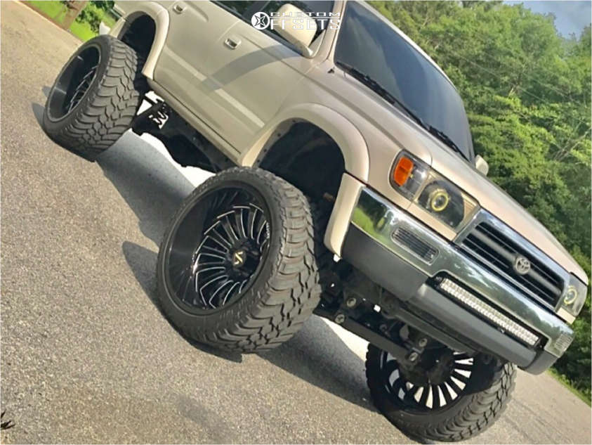 1997 Toyota 4Runner with 24x14 -81 ARKON OFF-ROAD Alexander and 35/13 ...