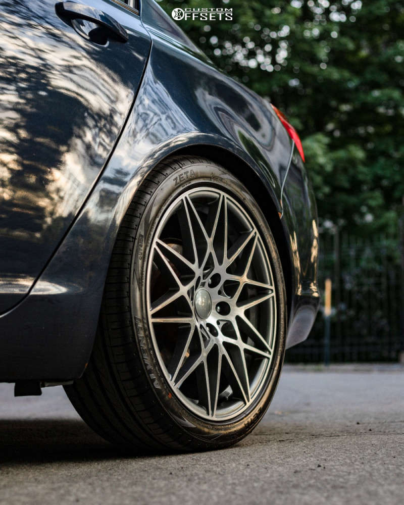 2012 Buick Regal with 19x8.5 35 Replica 666m and 245/40R19 Zeta Alventi ...