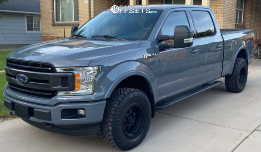 2019 Ford F-150 with 17x9 -12 KMC Km535 and 285/70R17 Nitto Ridge ...