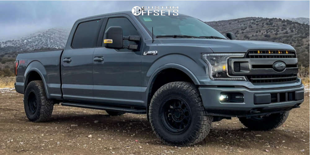 2019 Ford F-150 with 17x9 -12 KMC Km535 and 285/70R17 Nitto Ridge ...